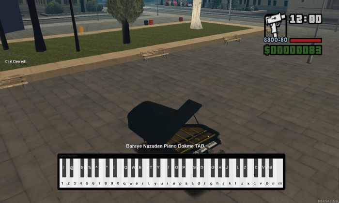 سورس پیانو زدن MTA - سرزمیـــــن فایــــل