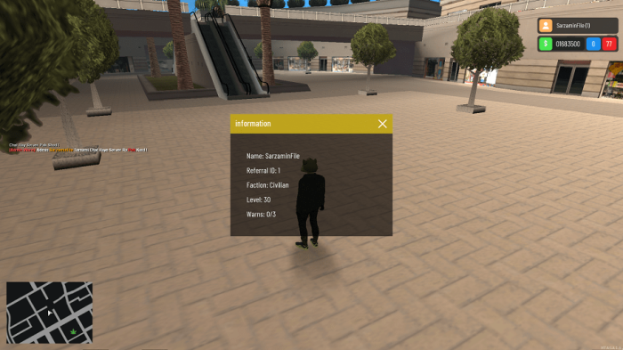 سورس My Information برای MTA - سرزمیـــــن فایــــل